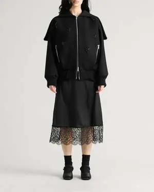Simone Rocha Oversized Split Hood Jacket