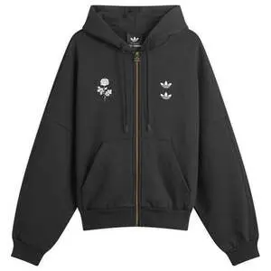 Adidas X Willy Chavarria Zipped Hoodie - Black