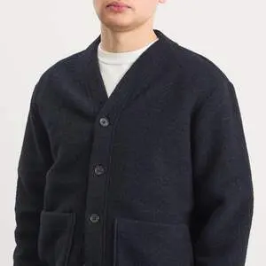 Universal Works Presented Wool Fleece Adv Cardigan