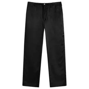 Dries Van Noten Fluid Viscose Cotton Trouser - Black