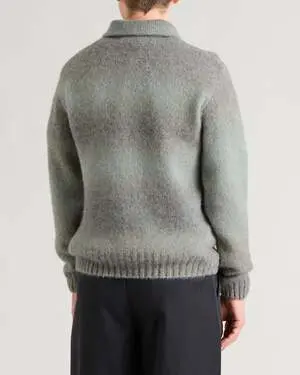 PALMES Alpaca Longsleeve Knit Polo
