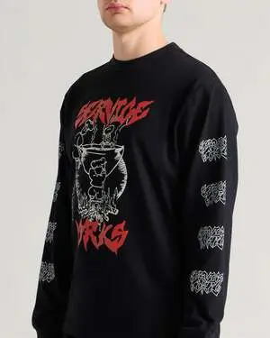 SERVICE WORKS Boiling Point Ls T-shirt