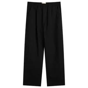 Folk Drawcord Loose Trouser - Black Ripstop
