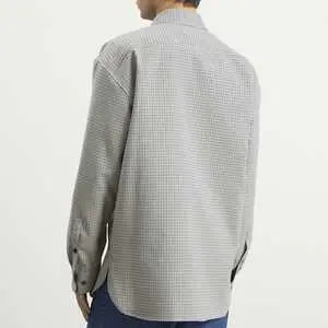 Dries Van Noten Double Faced Gingham Shirt Jacket