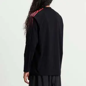 Y3 Oversized Gradient Stripes Long Sleeve T-shirt