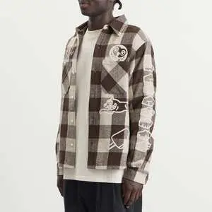 ICECREAM Multi Logo Check Ls Shirt