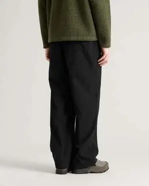 AND WANDER Light Cloth Wide Trousers