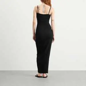 SKIMS Smooth Lounge Skimpy Scoop Neck Dress