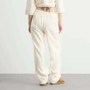 SKIMS Fleece Lounge Cargo Pants - Ecru