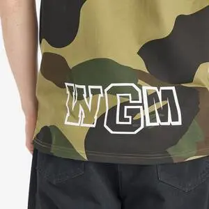 A BATHING APE Giant 1st Camo Shark T-shirt