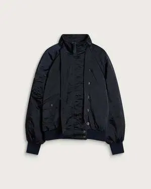 DAMSON MADDER X Joanie Bomber Jacket - Navy