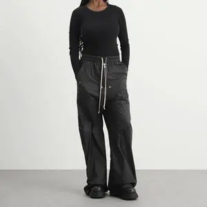 Rick Owens Geth Belas Wide Leg Trousers