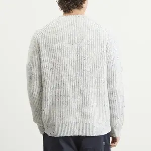 WAX LONDON Wilde Chunky Rib Fleck Jumper | | Polyester/wax/wool | End Clothing