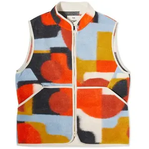 Folk X Speedo Puzzle Zip Gilet Jacket | 3 | Polyester/fleece/wool | End Clothing - Multicolor