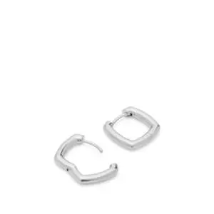 Tom Wood Frame Hoop Earrings Small