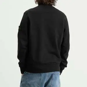 Stone Island Garment Dyed Full Zip Sweatshirt