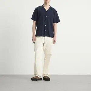 FORET Peer Jacquard Stripe Vacation Shirt