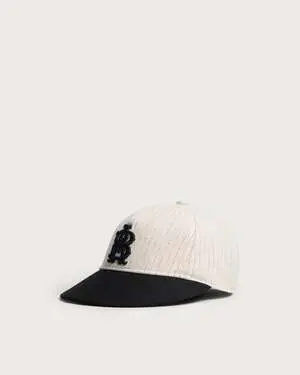 ABOUT:BLANK Monogram Pinstripe Cap