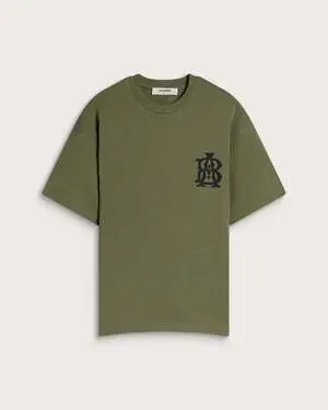 ABOUT:BLANK Monogram T-shirt - Clover/black