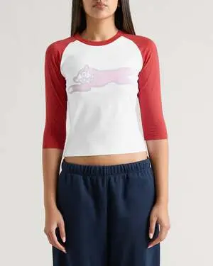 ICECREAM Running Dog Raglan Long Sleeve Shirt
