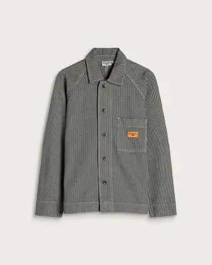 SERVICE WORKS House Gingham Foh Overshirt - Black