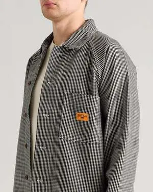 SERVICE WORKS House Gingham Foh Overshirt