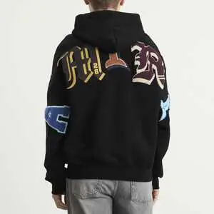 Amiri Varsity Patch Zip Hoodie