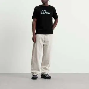 DIME Cursive Paper Cut T-shirt