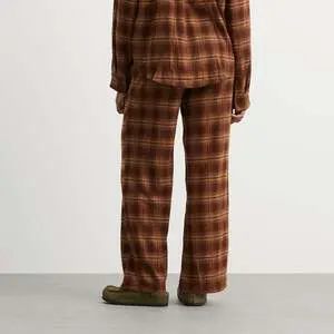 4TH & RECKLESS Tove Check Trousers | 100% Polyester | End Clothing