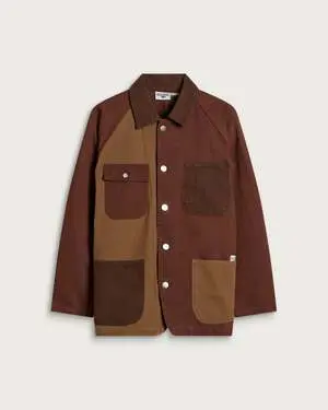SERVICE WORKS Patchwork Coverall 2.0 Jacket - Brown