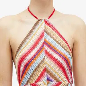 Missoni Halter Neck Scarf Top | | 100% Rayon | End Clothing