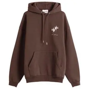 MKI MIYUKI ZOKU Ink Flower Hoodie Exclusive - Coffee