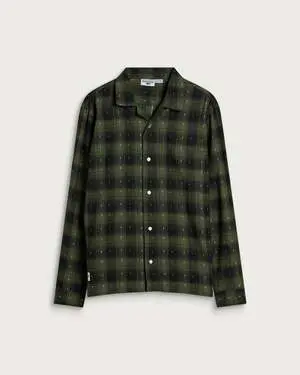 SERVICE WORKS Drag Stitch Resort Shirt - Olive
