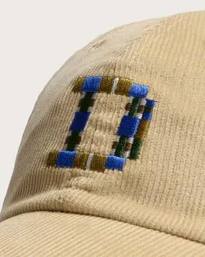 DRAKE'S D 1977 Cord Baseball Cap