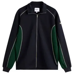 BUTTER GOODS Warped Track Jacket - Navy