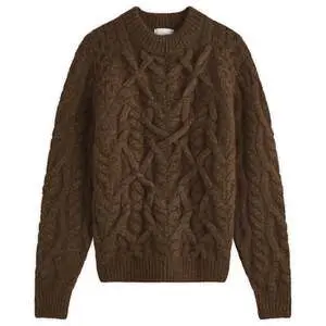 Isabel Marant Étoile Pio Cable Knit Jumper - Bronze