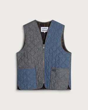 Barbour X A.p.c. Zip-in Quilt Liner Jacket