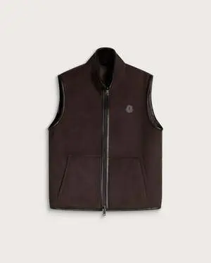 Moncler Rysfen Shearling Vest Jacket