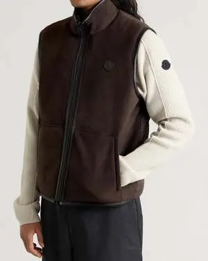 Moncler Rysfen Shearling Vest Jacket