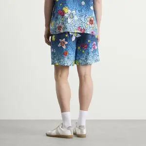Casablanca Collage D’icones Graphiques Silk Shorts | | 100% Silk | End Clothing