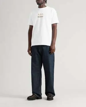 Barbour X A.p.c. Logo T-shirt