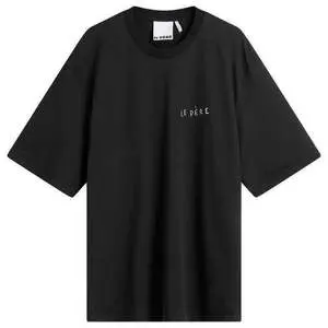LE PERE Double Sleeve T-shirt - Black