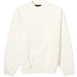 Fear Of God Essentials Crewneck Sweatshirt - Cloud Dancer