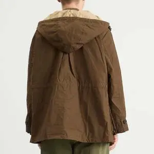 Universal Works British Waxed Cotton Boston Parka Jacket