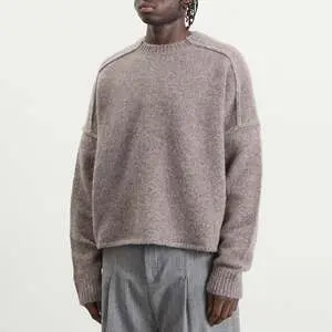 ABOUT:BLANK Exposed Mock Neck Jumper