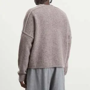 ABOUT:BLANK Exposed Mock Neck Jumper