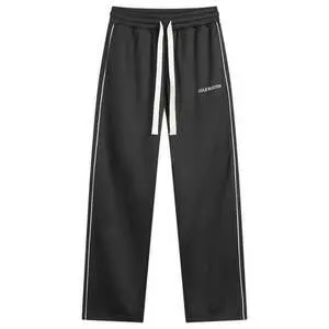 COLE BUXTON Piped Track Pants - Black