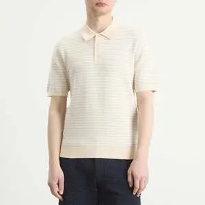 WAX LONDON Naples Mini Geo Knit Polo