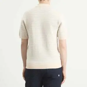 WAX LONDON Naples Mini Geo Knit Polo