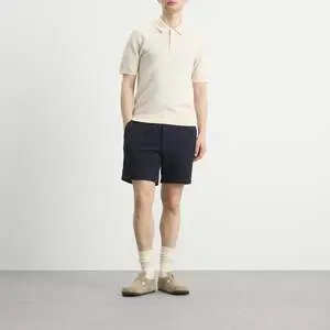 WAX LONDON Naples Mini Geo Knit Polo